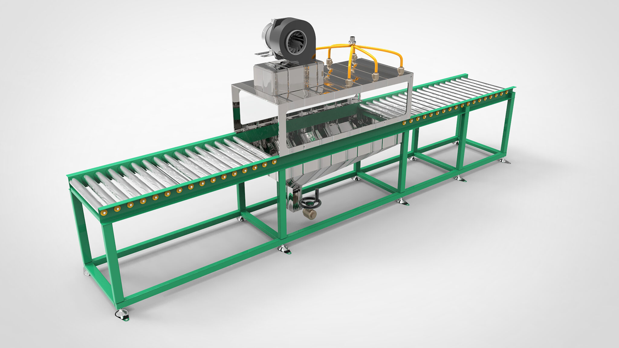 Gravity Roller Conveyor - Skygrip Automation